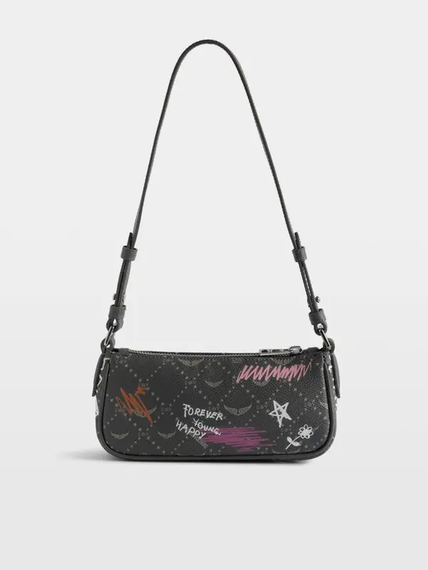Zadig&Voltaire Monogram Tag Clutch - Road
