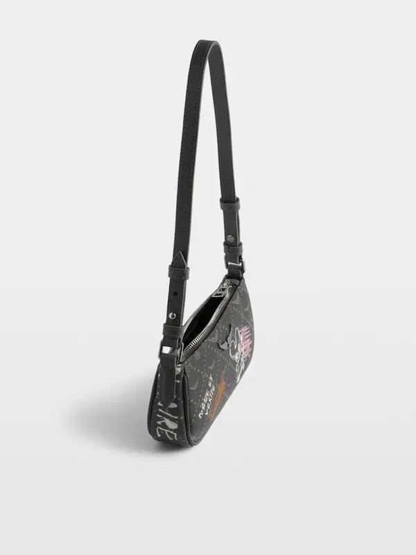 Zadig&Voltaire Monogram Tag Clutch - Road