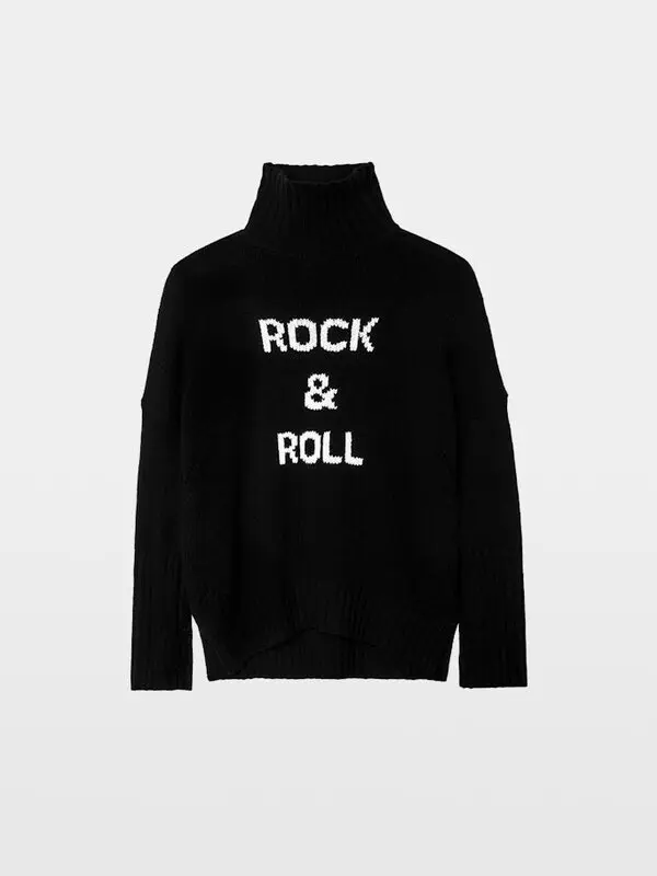 Zadig&Voltaire Alma Rock And Roll Turtleneck - Black