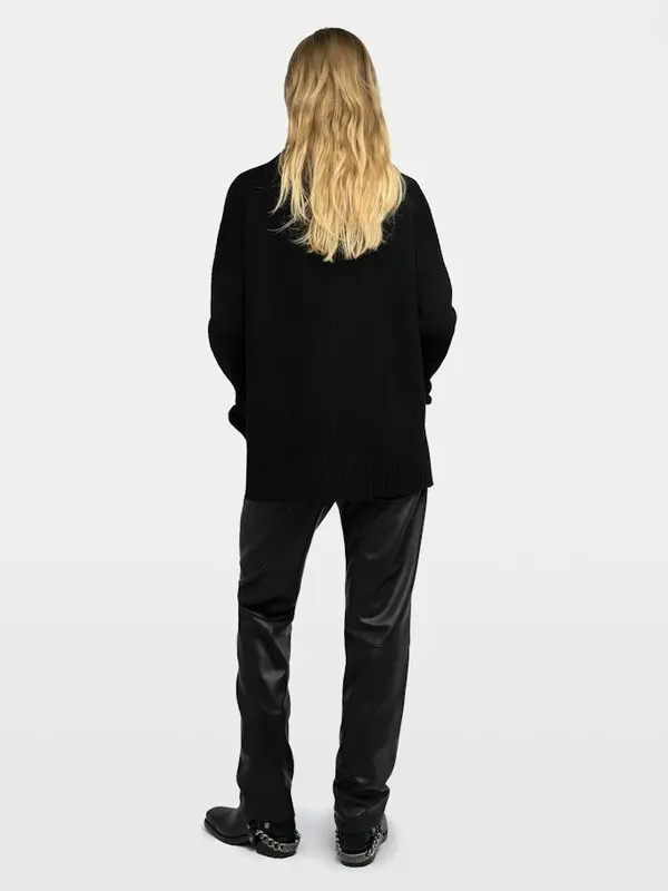Zadig&Voltaire Rock & Roll" Wool Turtleneck Sweater