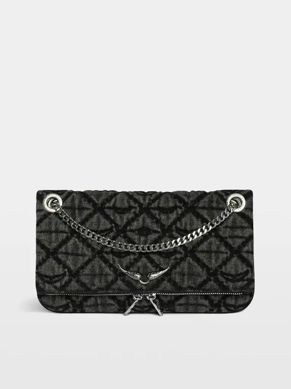 Zadig&Voltaire Rock Ii Monogram Clutch - Road