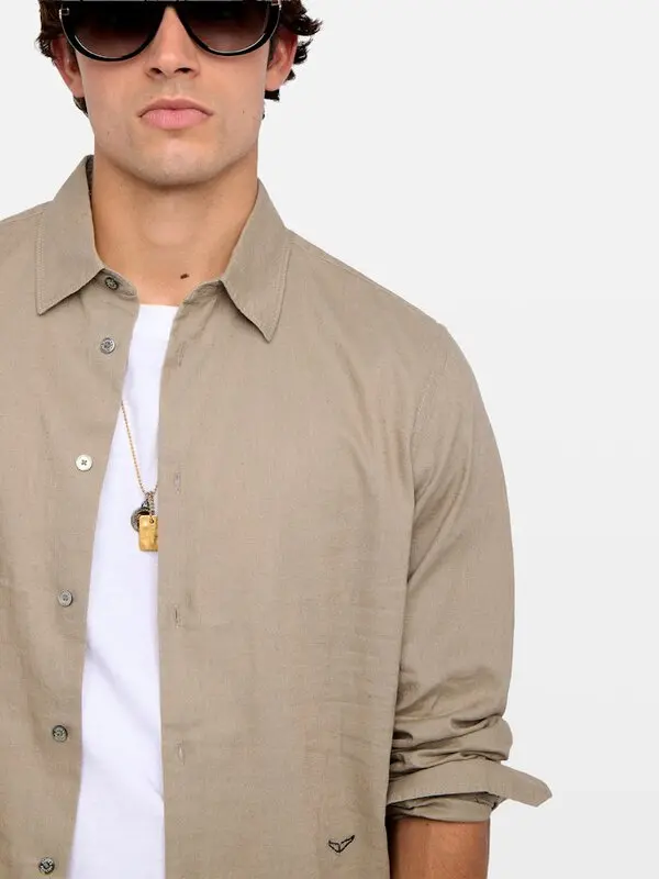Zadig&Voltaire Sid Shirt - Erable