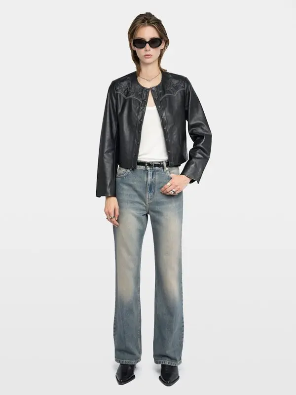 Zadig&Voltaire Luxi Leather Jacket