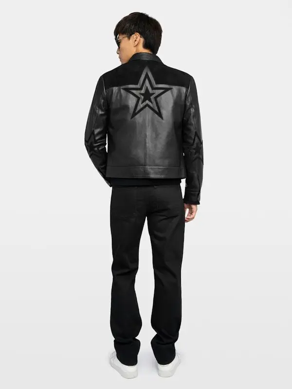 Zadig&Voltaire Locky Star Leather Jacket