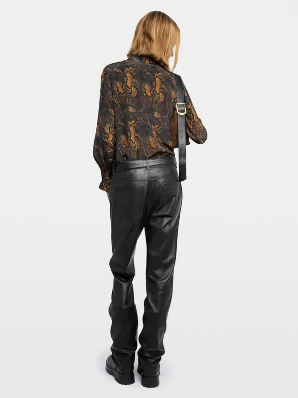 Zadig&Voltaire Thely Silk Shirt - Black
