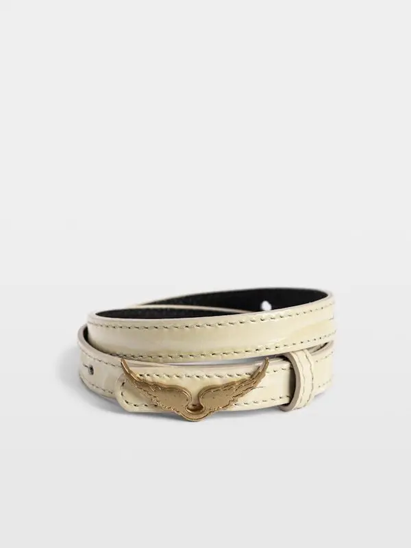 Zadig&Voltaire Rock Croco Bracelet - Flash