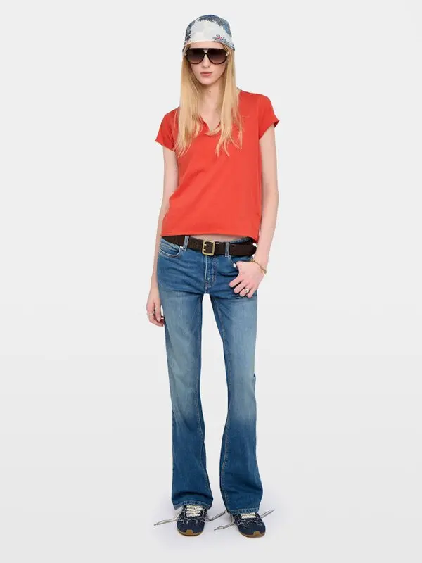 Zadig&Voltaire Henley T-shirt - Spice