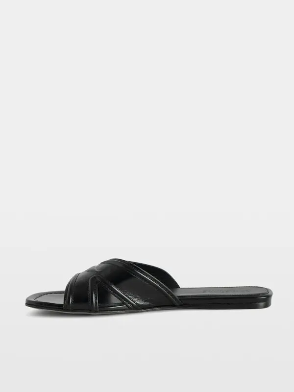 Zadig&Voltaire Azora Vintage Patent Mules - Noir