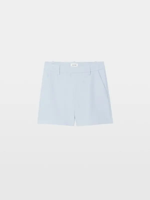 Zadig&Voltaire Sidou Tailored Shorts - Sky