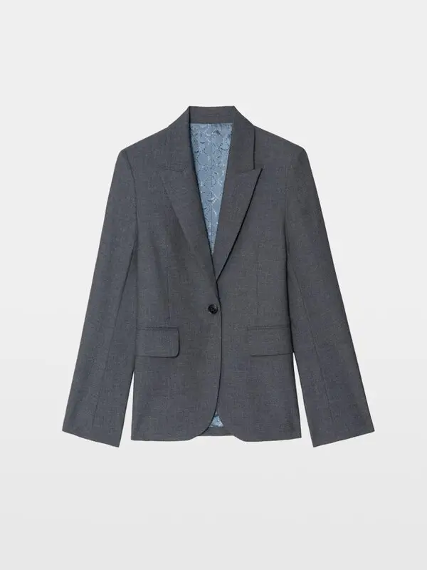 Zadig&Voltaire Vavy Blazer - Gris Chine