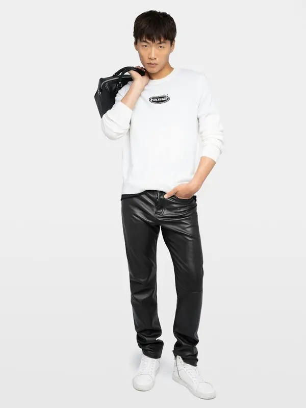 Zadig&Voltaire Kennedy Wool & Cashmere Sweater - Ecru