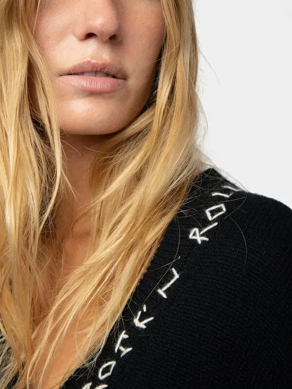 Zadig&Voltaire Mikyzy Cashmere Sweater - Black