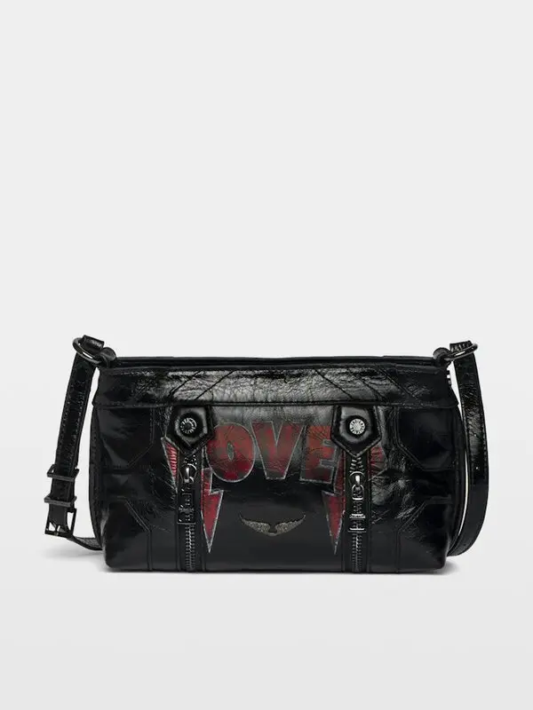 Zadig&Voltaire Patent Leather Bag - Black