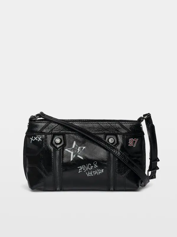 Zadig&Voltaire Patent Leather Bag - Black