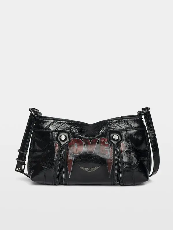 Zadig&Voltaire Patent Leather Bag - Black
