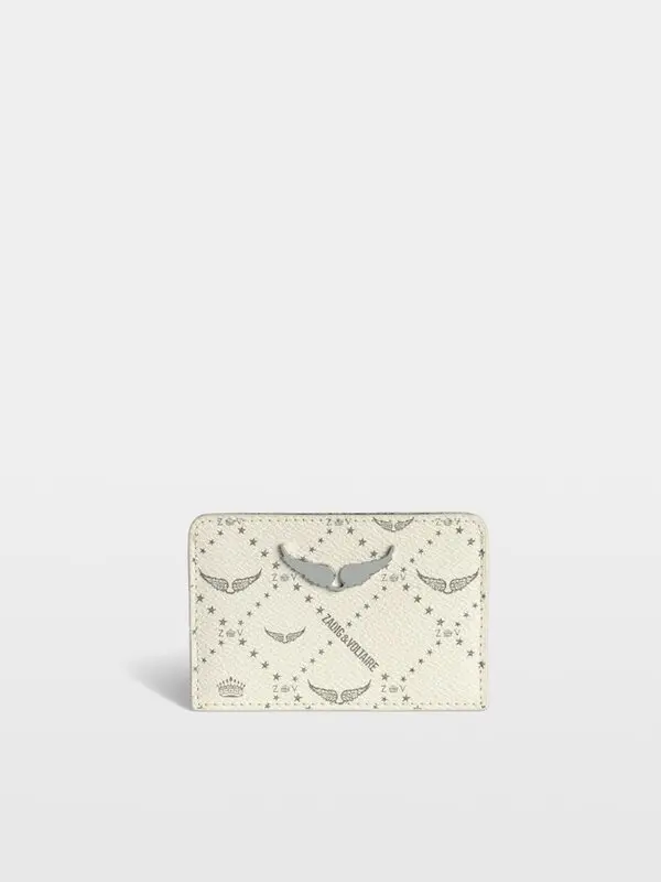 Zadig&Voltaire Zv Pass Monogram Card Holder - Flash