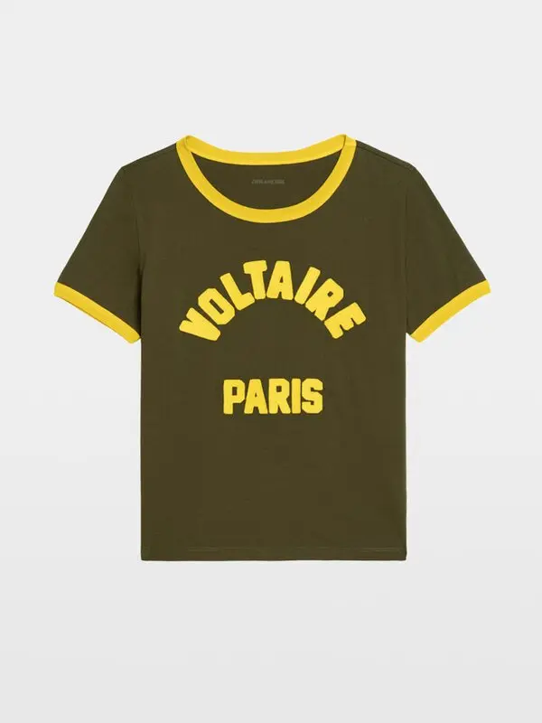Zadig&Voltaire Alys T-shirt - Tilleul