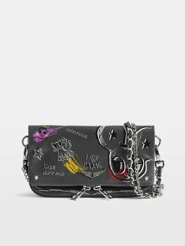 Zadig&Voltaire Rock Mini Humberto Clutch - Road