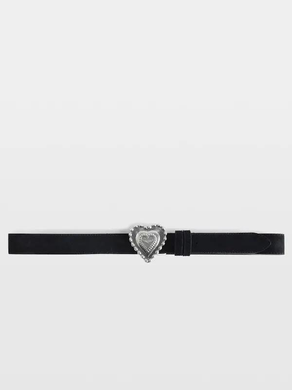Zadig&Voltaire Santa Fe Crush Belt - Black
