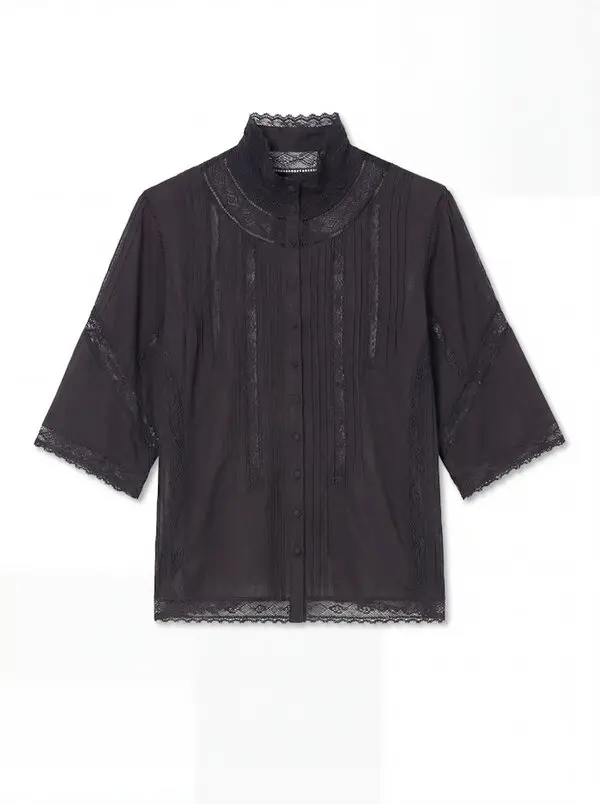 Zadig&Voltaire Tanos Tomboy Shirt - Black