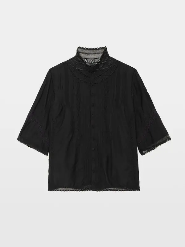 Zadig&Voltaire Tanos Tomboy Top - Black