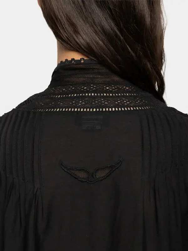 Zadig&Voltaire Tanos Tomboy Top - Black