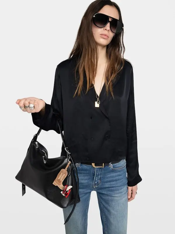 Zadig&Voltaire Tussi Plain Viscose Blouse