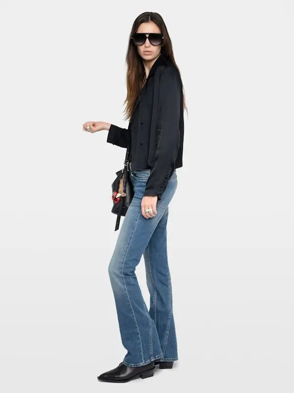 Zadig&Voltaire Tussi Plain Viscose Blouse