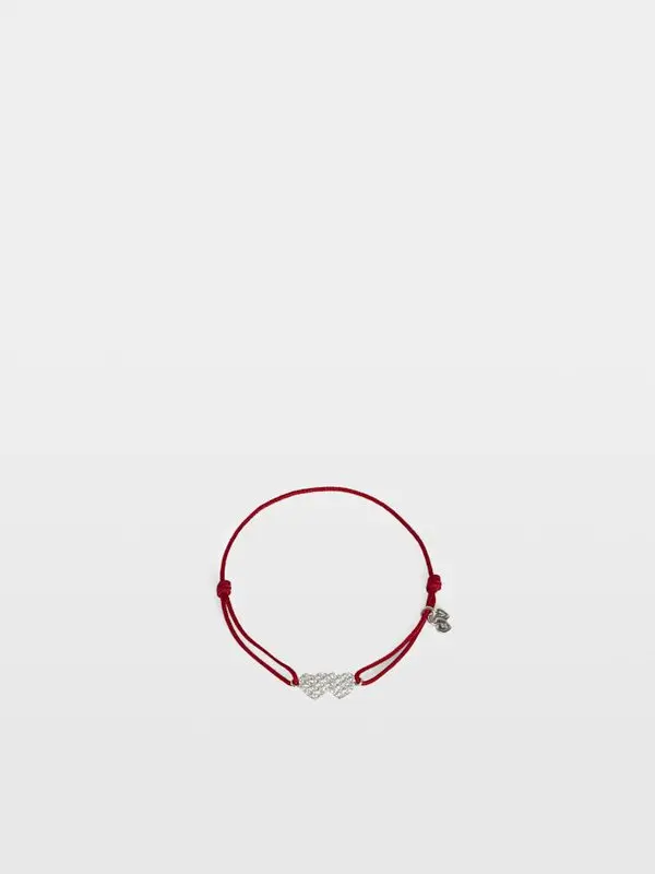 Zadig&Voltaire Link Heart Strass Bracelet - Power