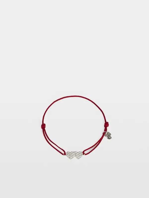 Zadig&Voltaire Link Heart Strass Bracelet - Power