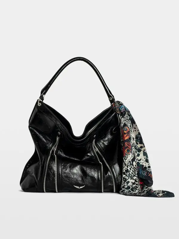 Zadig&Voltaire Blondie Butterfly Silk Scarf - Ink