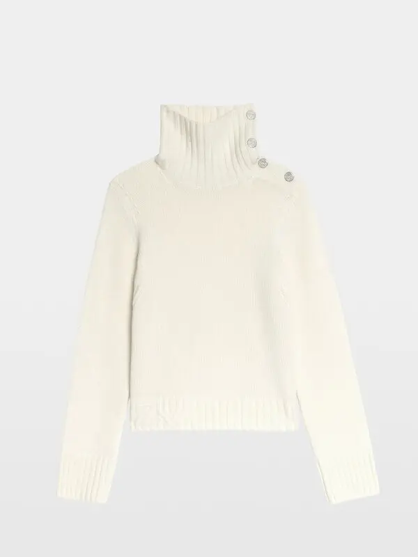 Zadig&Voltaire Nalma Cashmere Sweater - Ecru