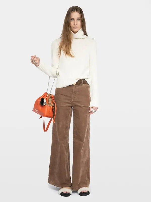 Zadig&Voltaire Nalma Cashmere Sweater - Ecru