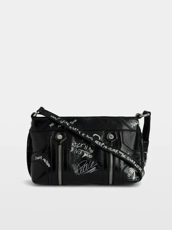Zadig&Voltaire Sunny Mood Leather Bag - Noir