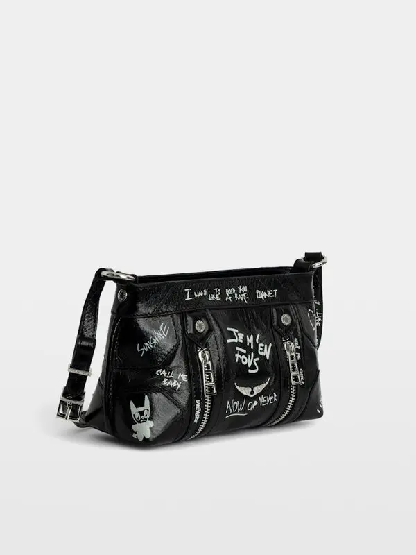 Zadig&Voltaire Sunny Mood Leather Bag - Noir