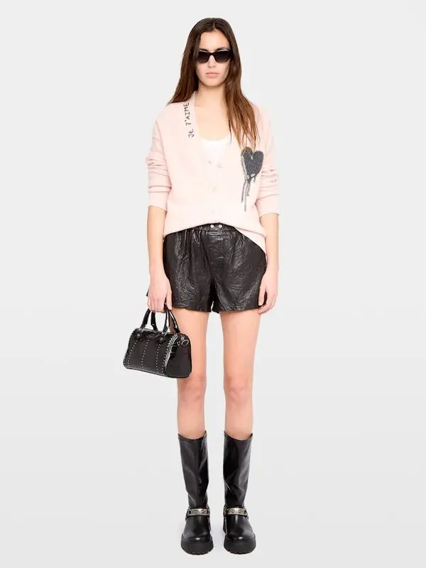 Zadig&Voltaire Mirkaz Cashmere Cardigan - Pearly