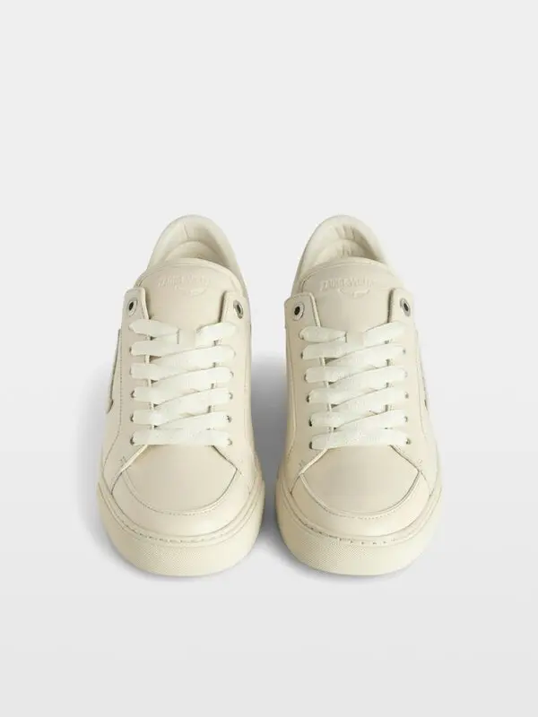 Zadig&Voltaire Leather Low-top Sneakers - Flash