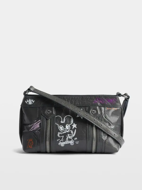 Zadig&Voltaire Patent Leather Shoulder Bag - Road