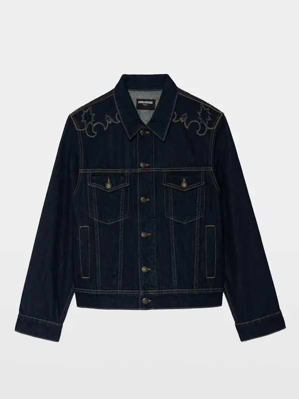 Zadig&Voltaire Bases Western Denim Jacket