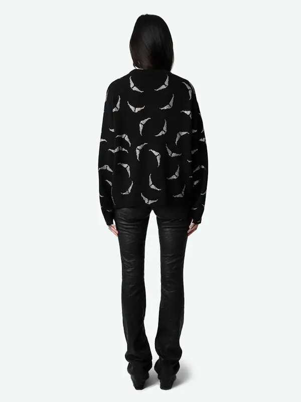 Zadig&Voltaire Markus Diamanté Wings Cashmere Sweater
