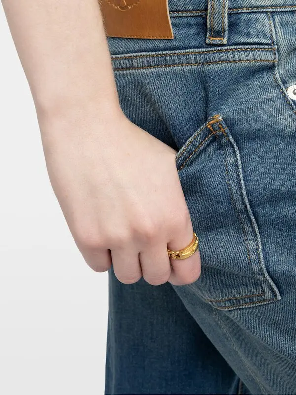 Zadig&Voltaire Chain Ring - Old Gold