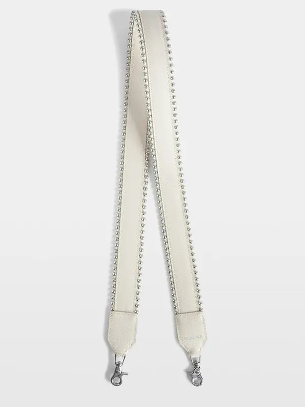 Zadig&Voltaire Studs Piping Shoulder Strap