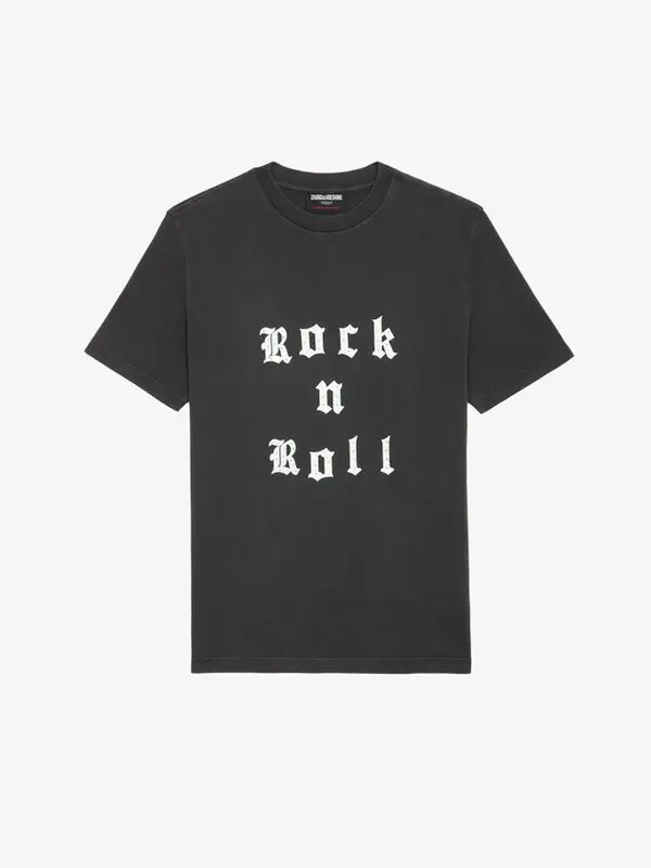 Zadig&Voltaire Rock'n'roll Graphic T-shirt - Carbone