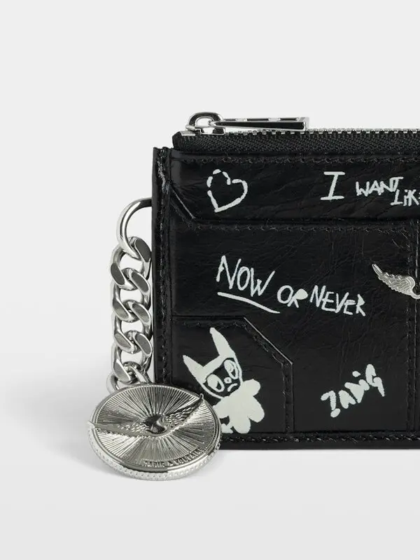 Zadig&Voltaire Sunny Card Holder - Noir