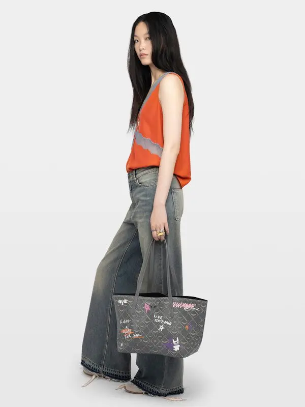 Zadig&Voltaire Tasao Silk Camisole - Tangerine