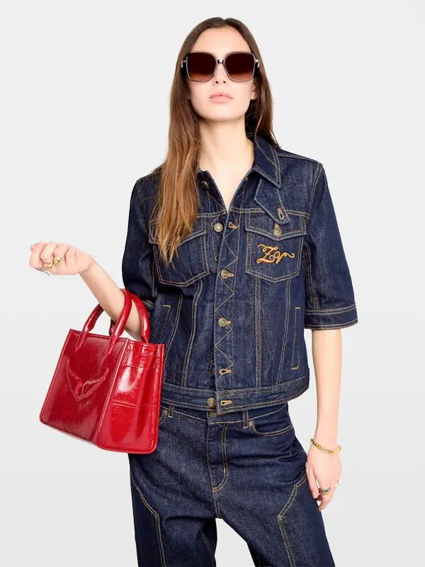Zadig&Voltaire Kyo Denim Jacket - Brut