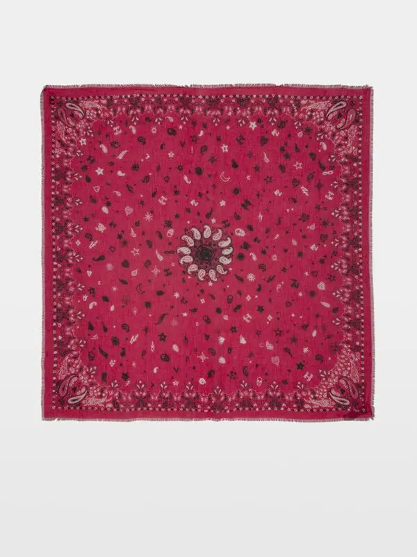 Zadig&Voltaire Maddie Scarf - Framboise