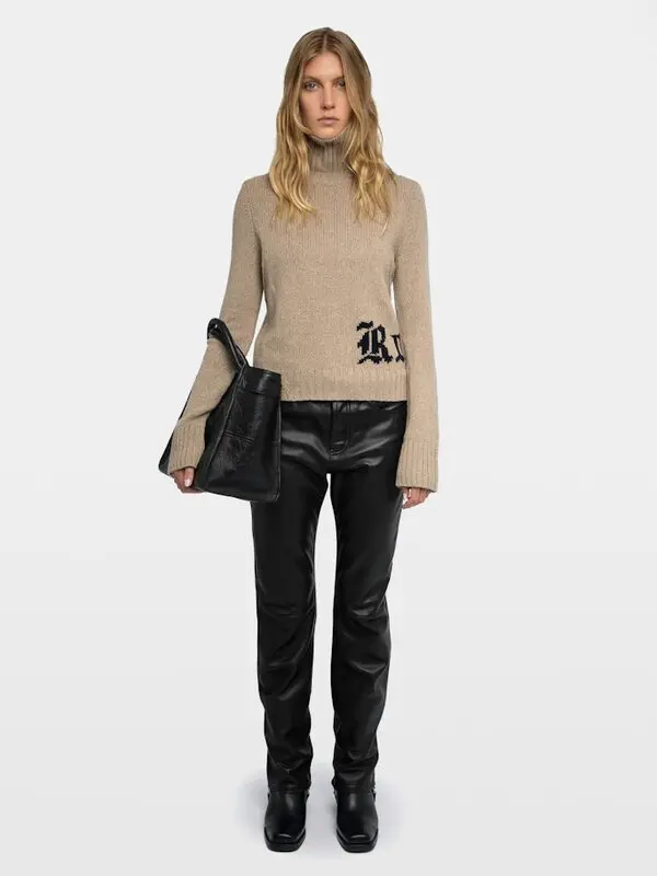 Zadig&Voltaire Nalma Wool Sweater - Oatmeal