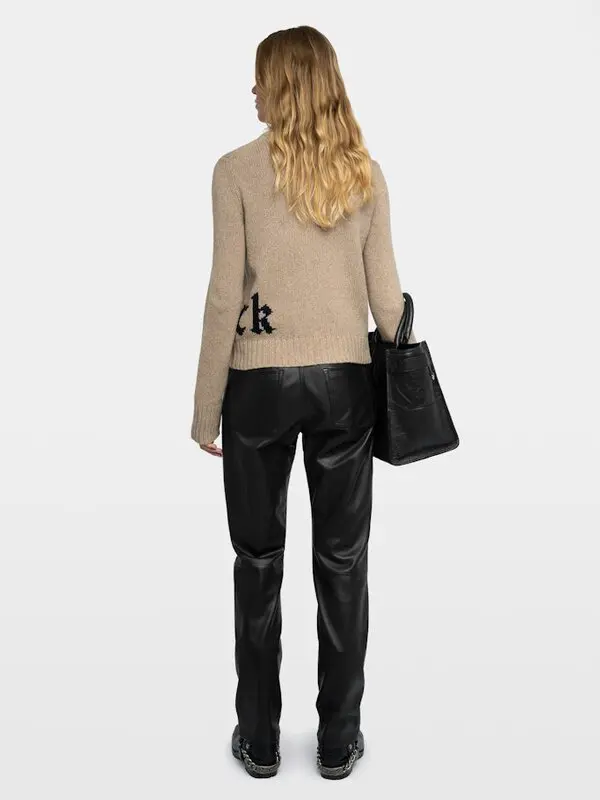 Zadig&Voltaire Nalma Wool Sweater - Oatmeal
