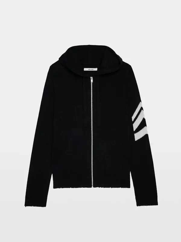 Zadig&Voltaire Clash Arrow Cashmere Cardigan - Black